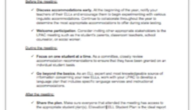 Texas ELL Educators and Administrators: The LPAC Assessment Season is ...