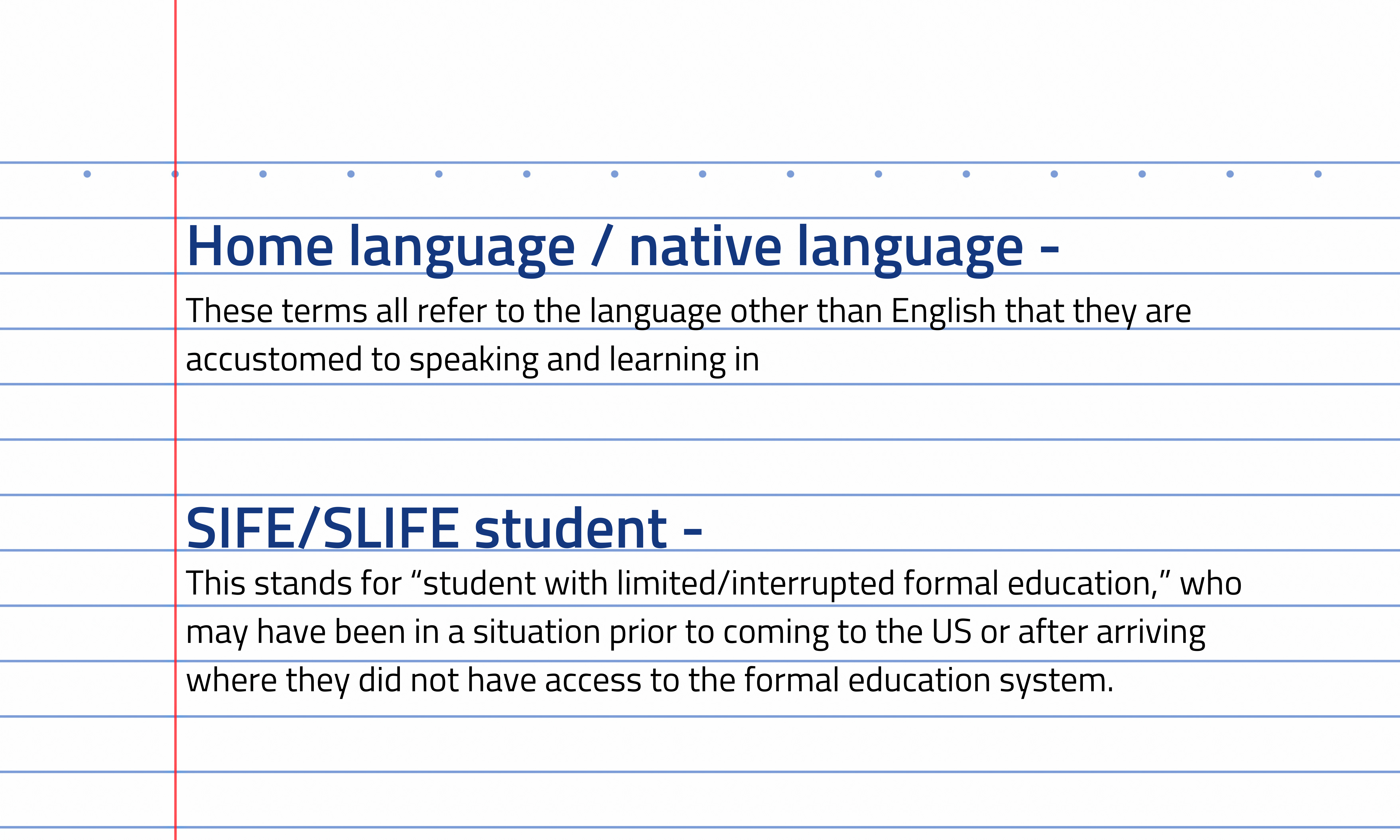 Newcomer education: An introductory guide for teachers | Ellevation